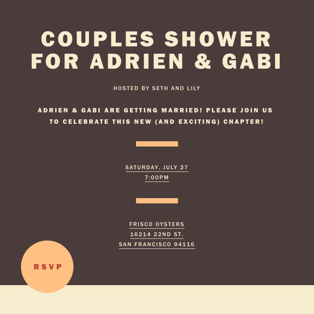 Bridal shower invitations - online at Paperless Post