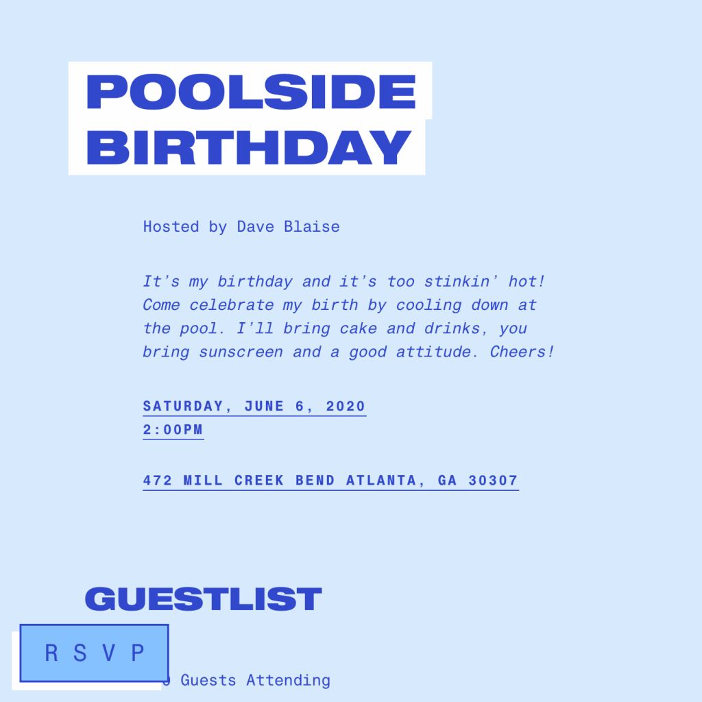 Summer entertaining invitations - online at Paperless Post