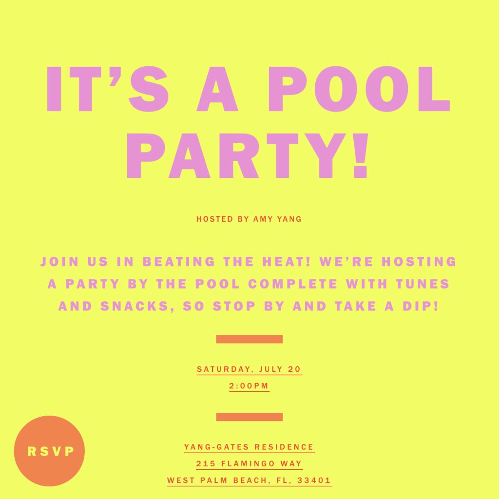 Summer entertaining invitations - online at Paperless Post