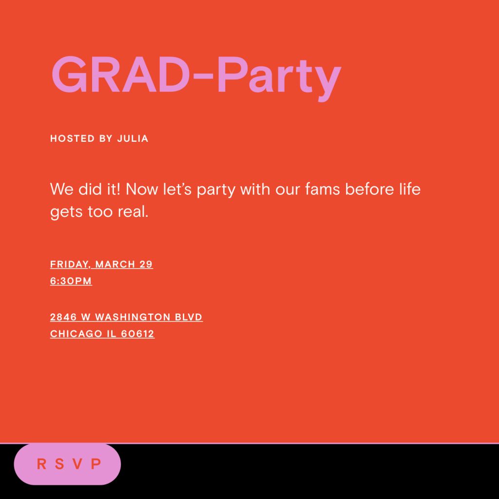 Graduation invitations - online at Paperless Post