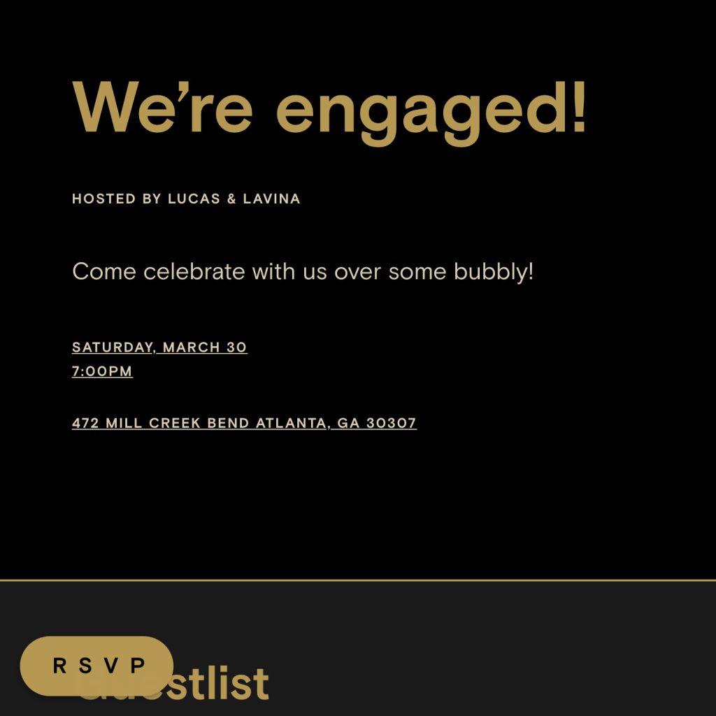 Engagement party invitations - online at Paperless Post
