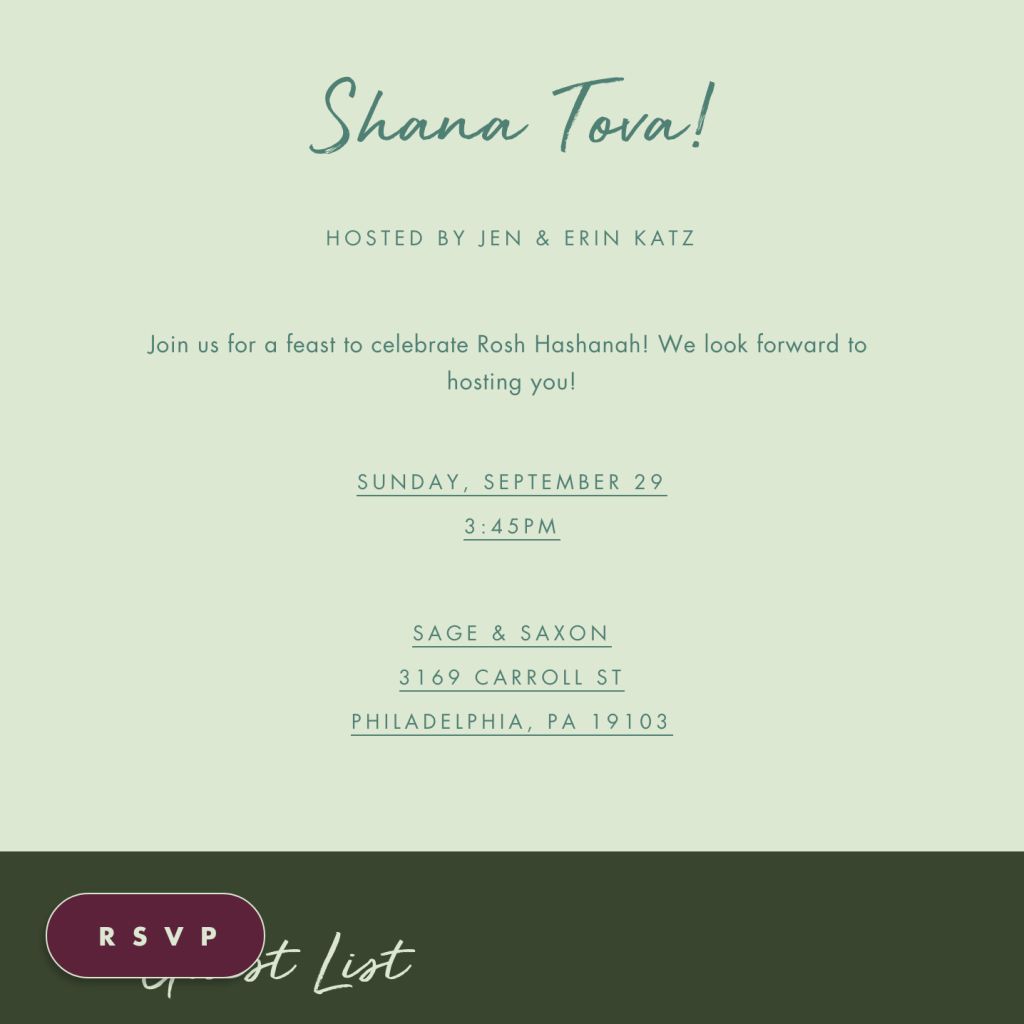 Autumn entertaining invitations - online at Paperless Post