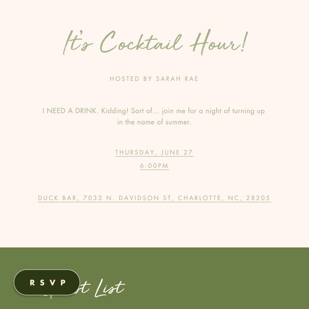 Summer entertaining invitations - online at Paperless Post