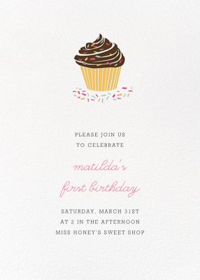 First Birthday Invitations | Send online instantly | RSVP tracking