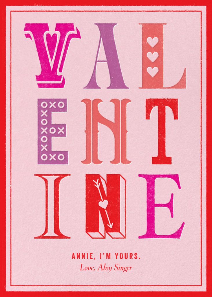 Love Letters - Valentine's Day Card | Send online instantly | Track opens