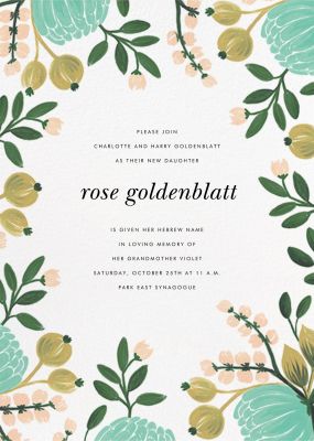 Rifle Paper Co. Invitations | Send online instantly | RSVP tracking