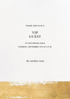 VIP Event Invitations | Send online instantly | RSVP tracking