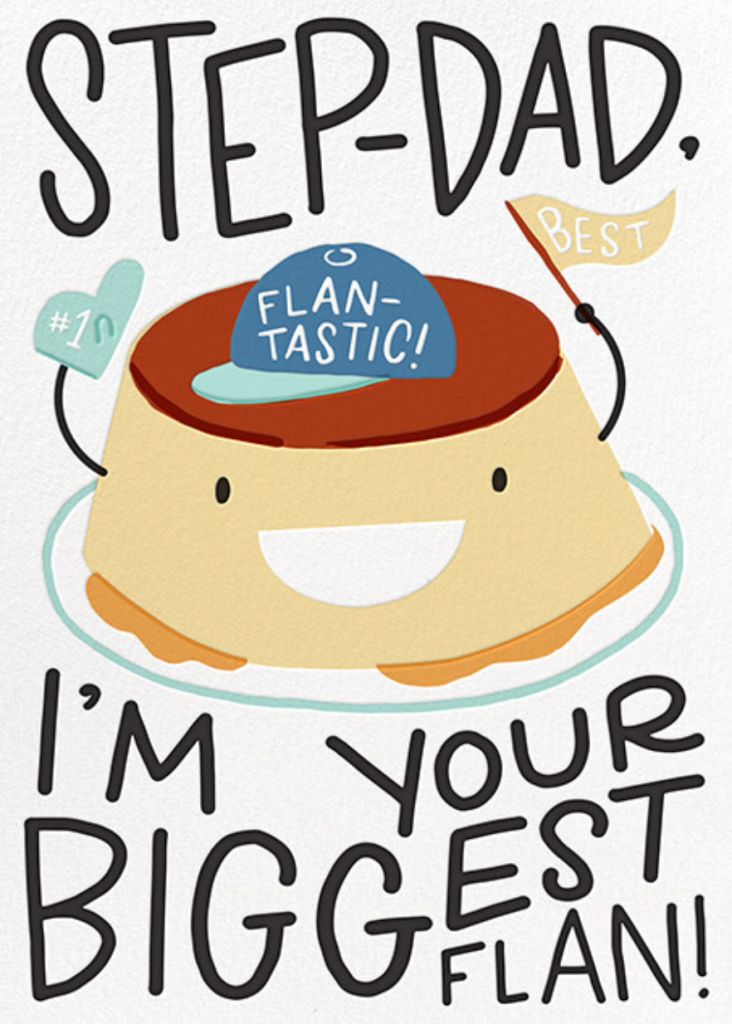 Big Flan - Father's Day Card | Send online instantly | Track opens