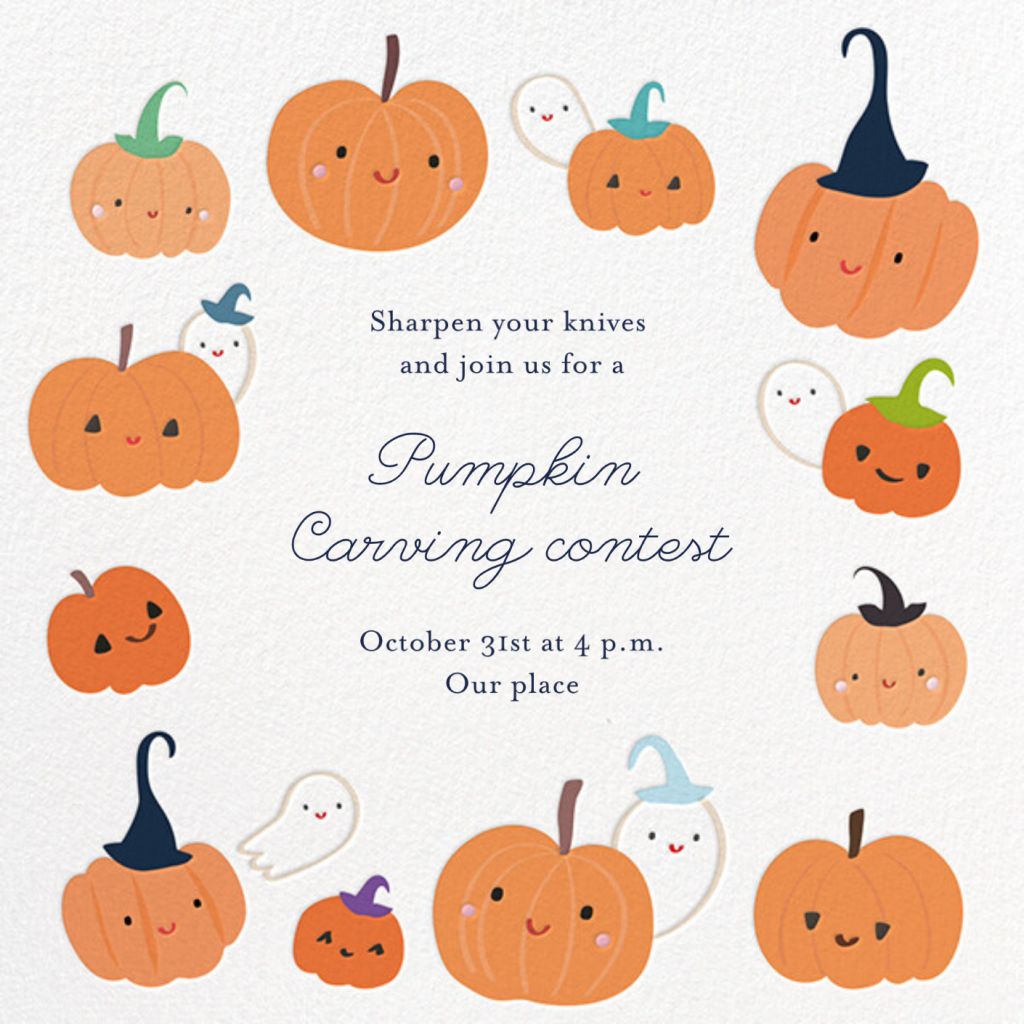 Pumpkin Posse - Halloween Invitation | Send online instantly | RSVP ...