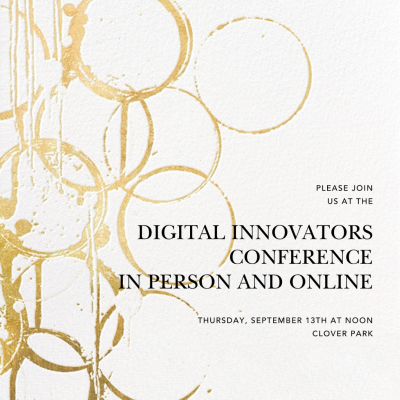 Conference and Workshop Invitations | Send online instantly | RSVP tracking