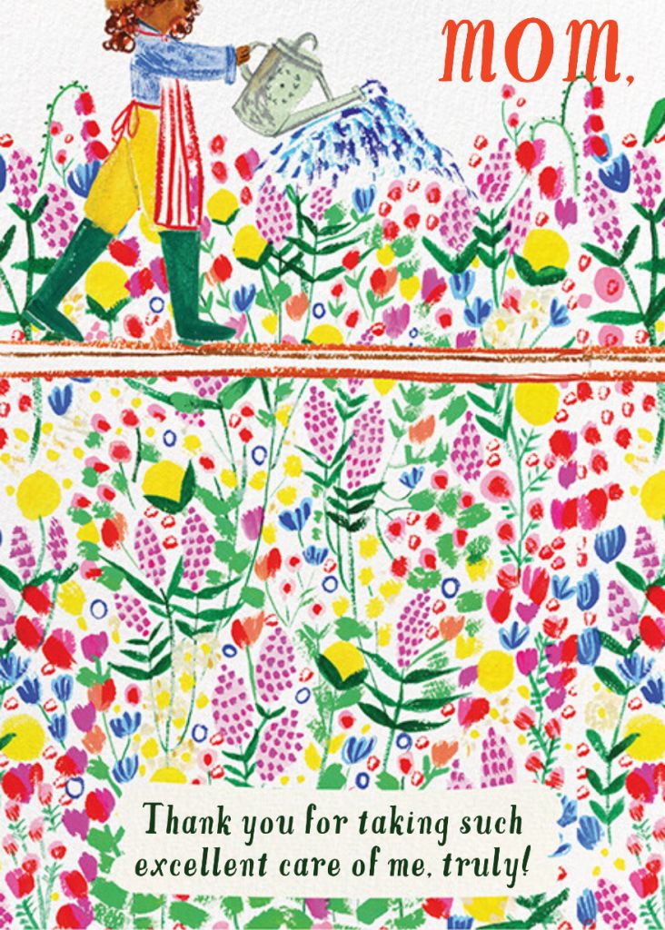 Well-Tended Garden - Mother's Day Card | Send online instantly | Track ...