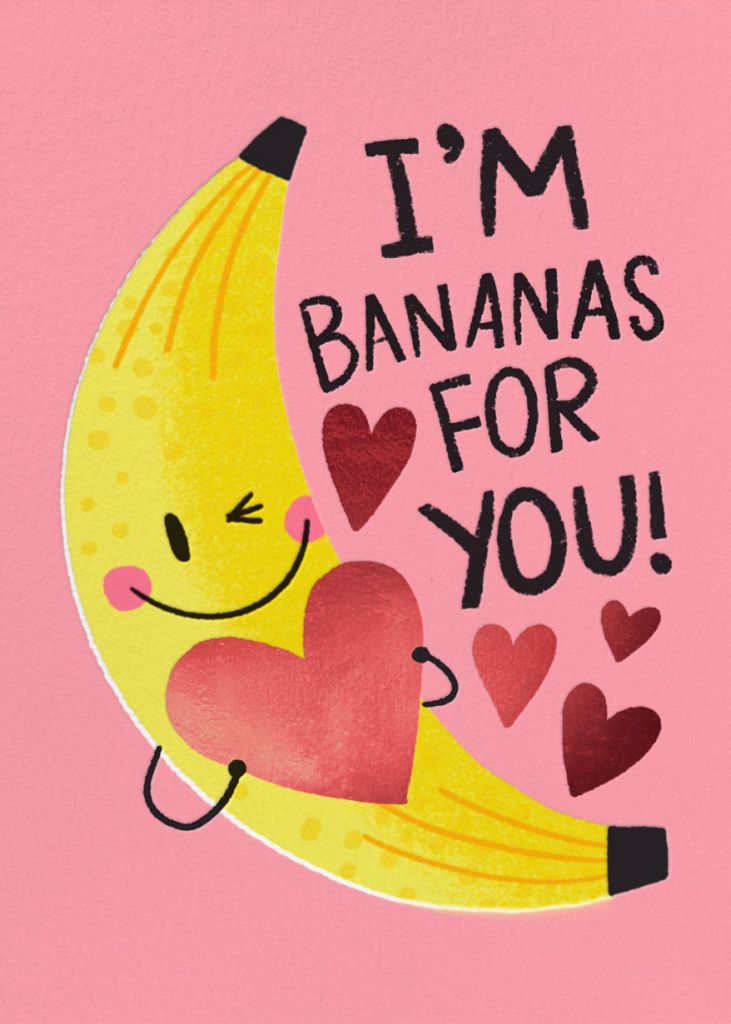 Drive Me Bananas - Valentine's Day Card | Send online instantly | Track ...