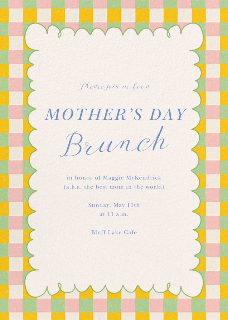 Somersault - Mother's Day Invitation | Send online instantly | RSVP ...