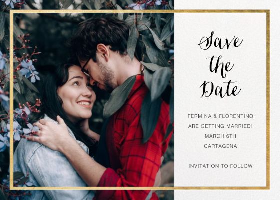 Save the Dates | Send online instantly | Track opens