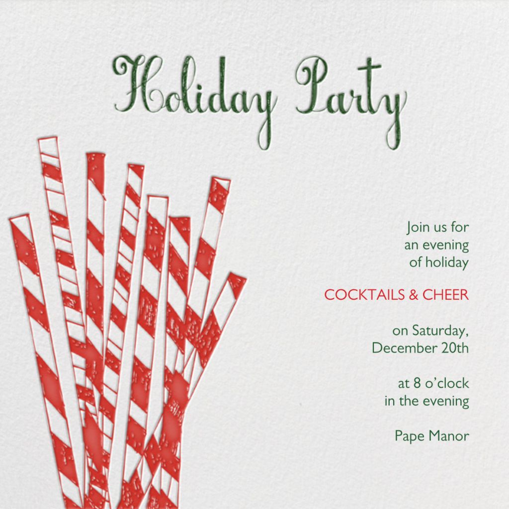 Laughing All the Way - Holiday Party Invitation | Send online instantly ...
