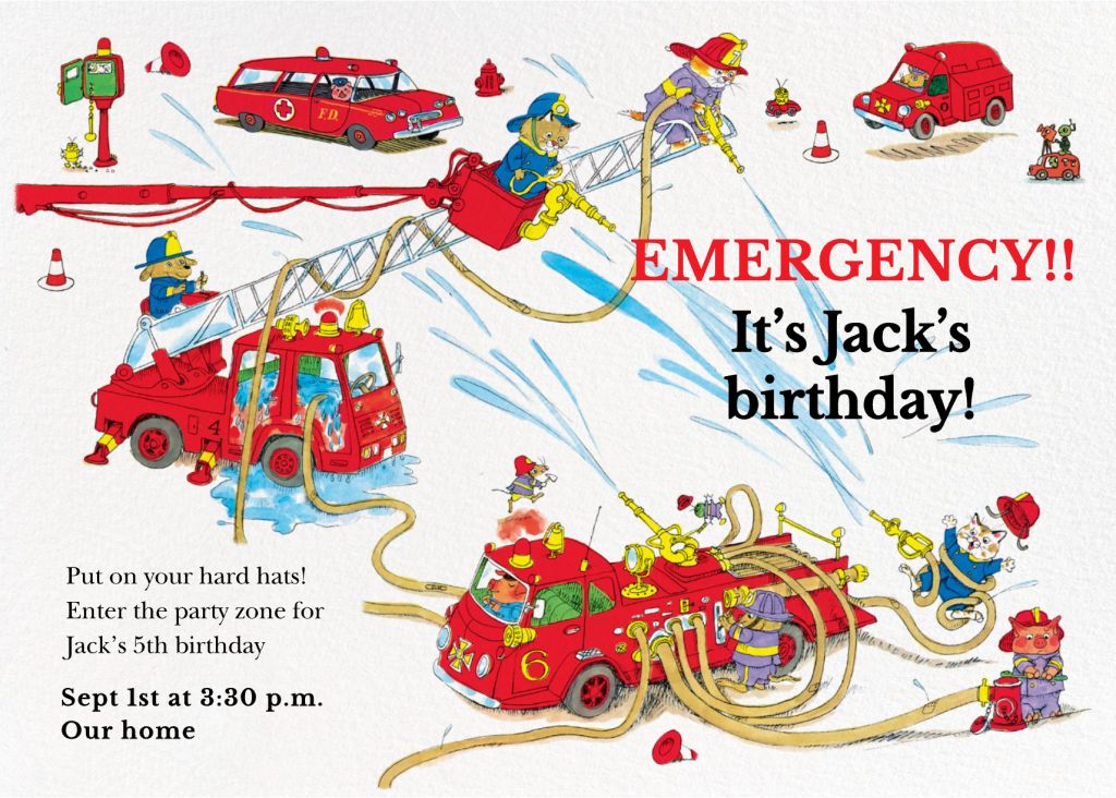 Emergency Invitation