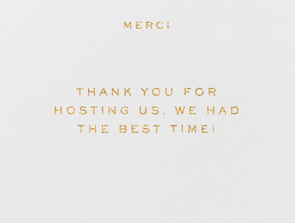 Merci (fine print) Card