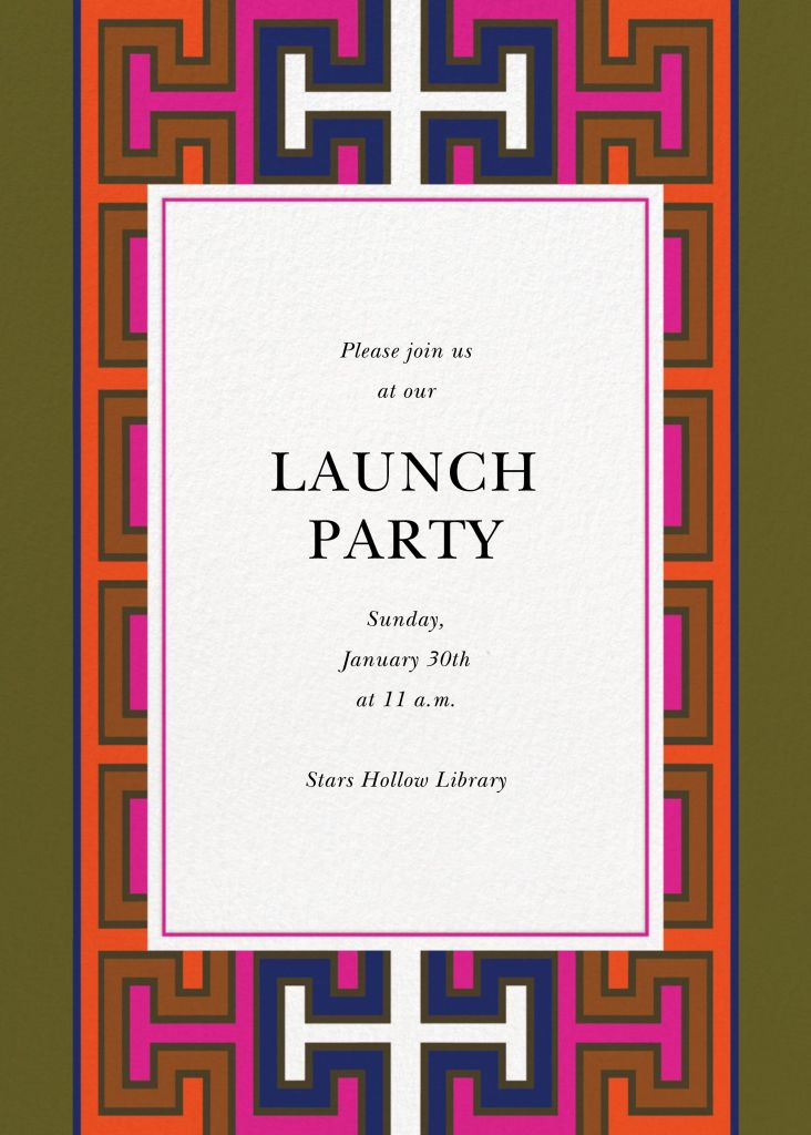 Labyrinth - Launch Party Invitation | Send online instantly | RSVP tracking