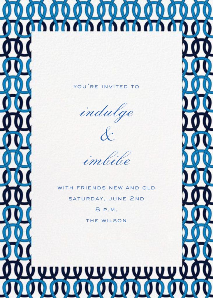 Crochet Invitation