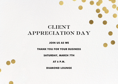 Appreciation Event Invitations | Send online instantly | RSVP tracking