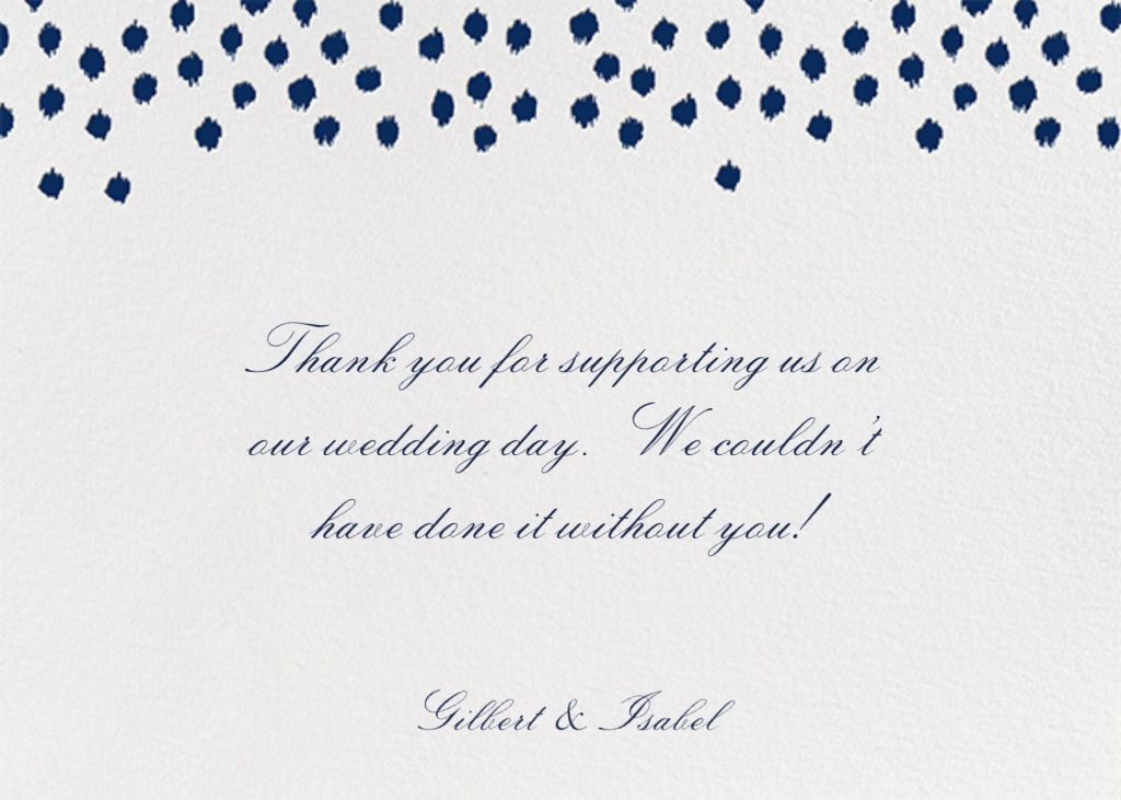 Ikat Dot (thank you) - Stationery | Send online instantly | Track opens