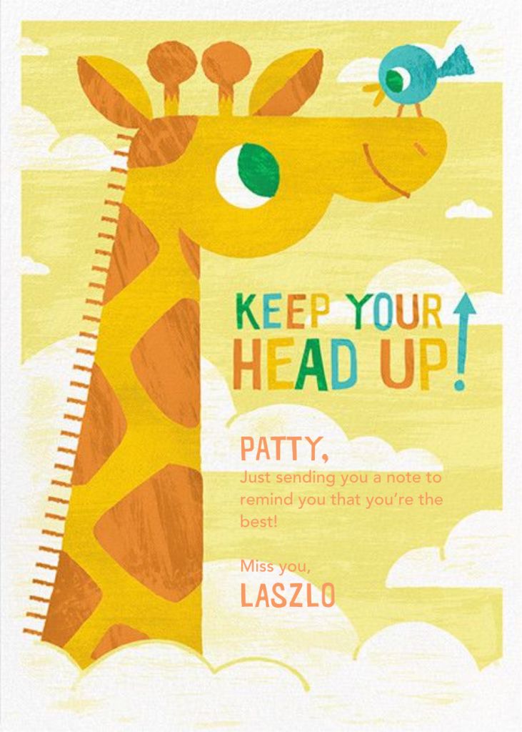 Chin Up Card