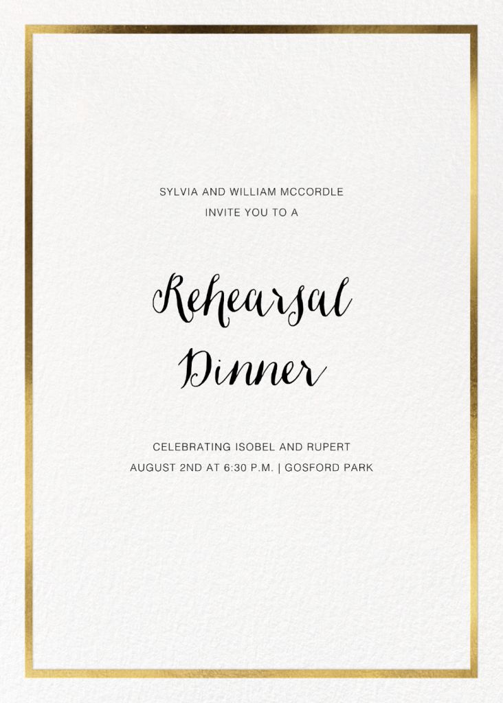 Idylle (Invitation) - Wedding Weekend Invitation | Send online ...