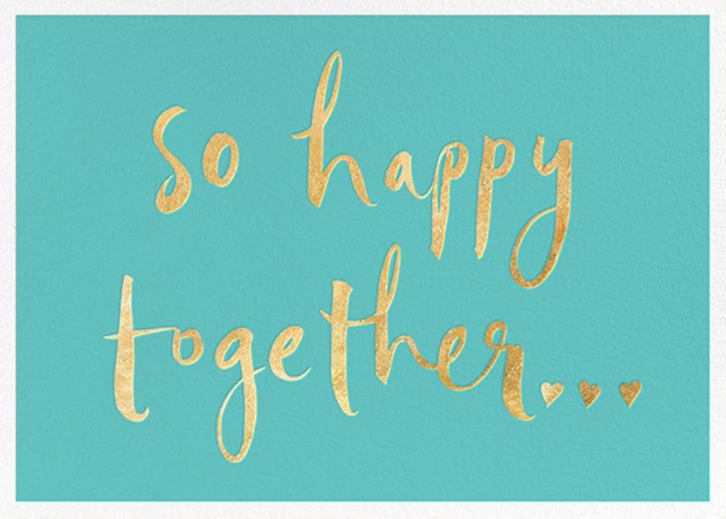So Happy Together - Congratulations Card | Send online instantly ...