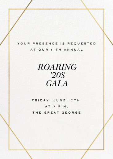 Balance - Fundraiser Invitation | Send online instantly | RSVP tracking