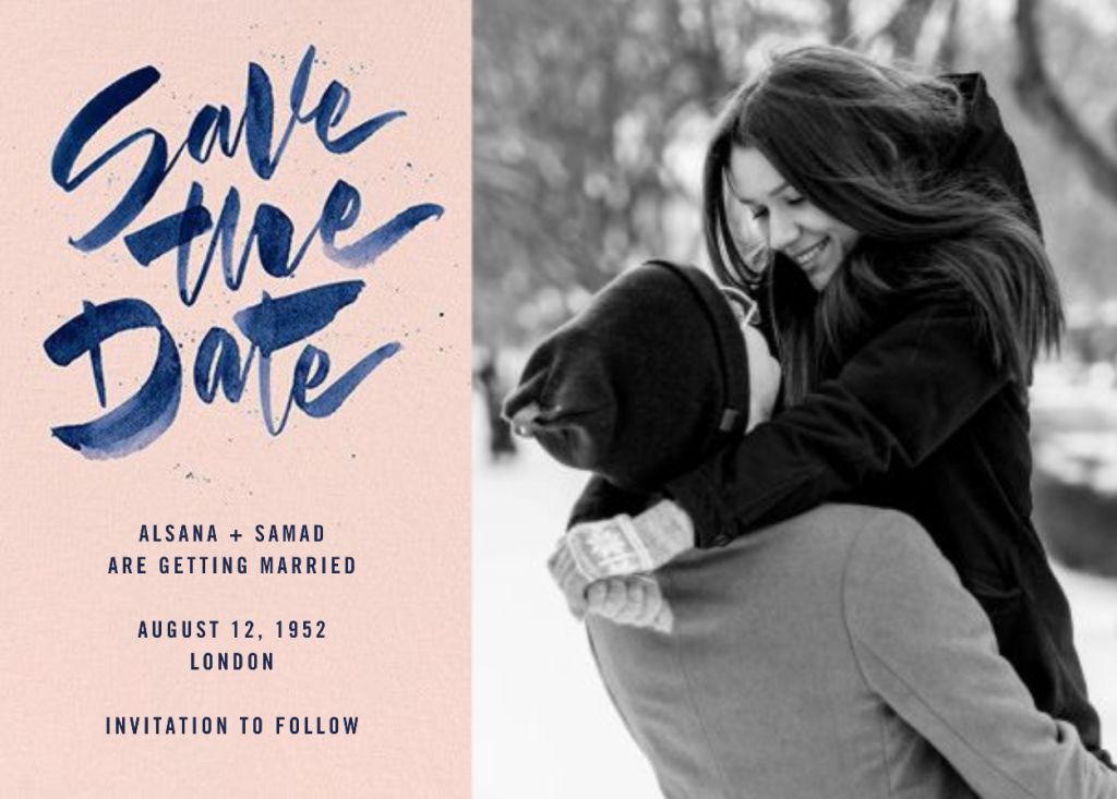 Johanna Photo - Save the Date | Send online instantly | Track opens