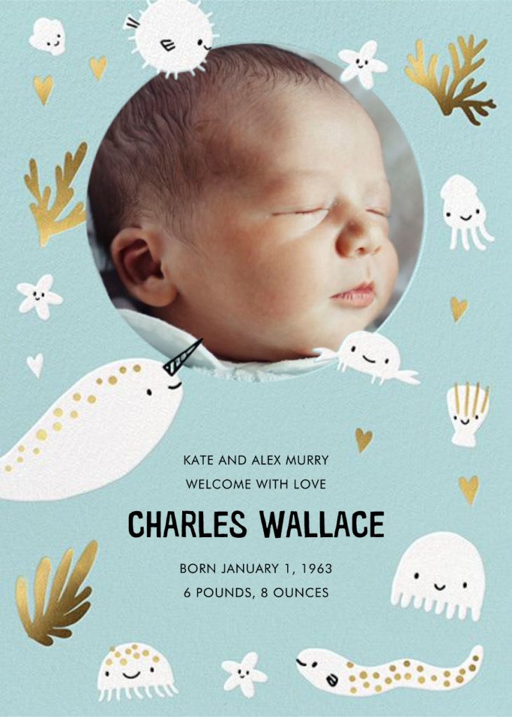 Underwater Welcome Photo | Send online instantly | Track opens