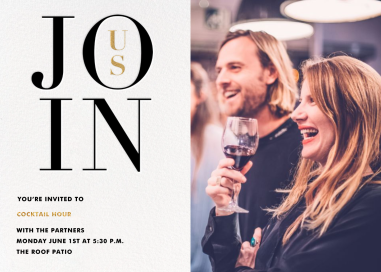 Work Happy Hour Invitations | Paperless Post