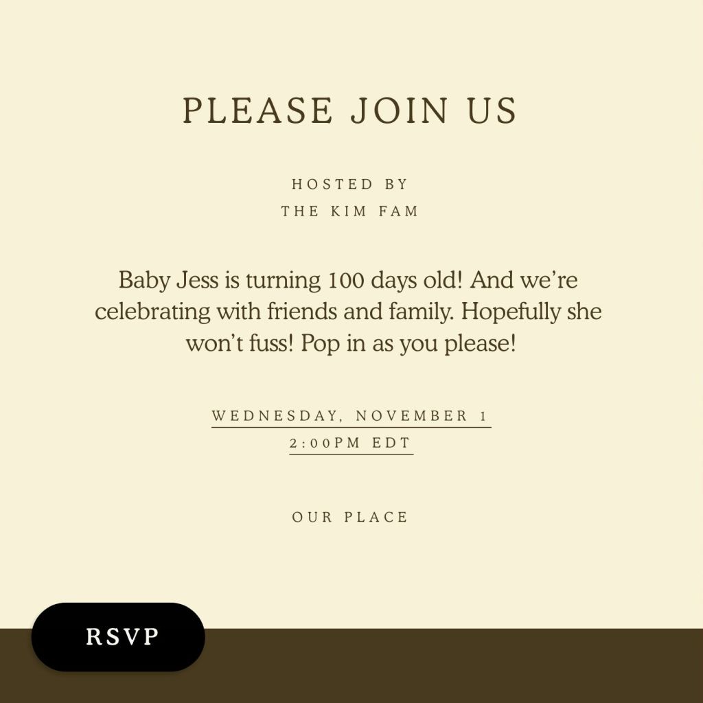 Paperless Post Flyer | Customizable & Easy Event Pages