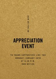 Volunteer Appreciation Invitation Template