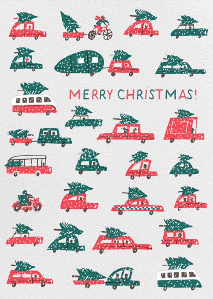 Christmas Tree Traffic - Christmas Card | Send online instantly | Track ...