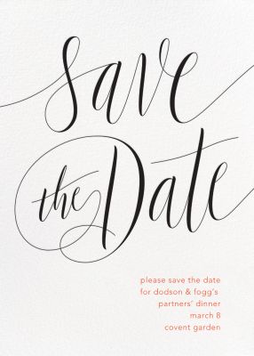 Save the Date for Business Events | Send Online & Track Opens