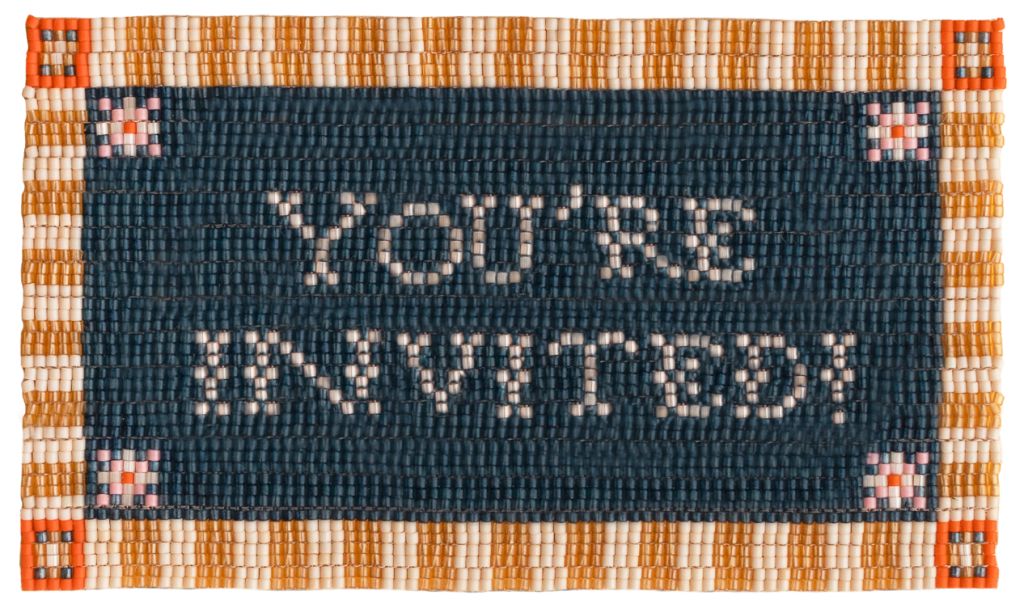 Beaded Threads Invitation