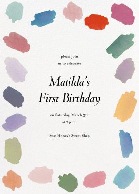 First Birthday Invitations & Invitation Templates | Paperless Post