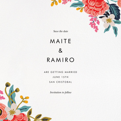 Rifle Paper Co. Wedding Invitations | Send online instantly | RSVP tracking