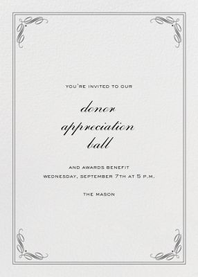 Donor Appreciation Invitations | Send online instantly | RSVP tracking