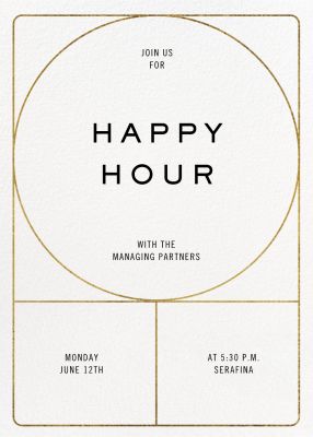 Work Happy Hour Invitations | Paperless Post