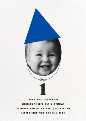 First Birthday Invitations & Invitation Templates | Paperless Post