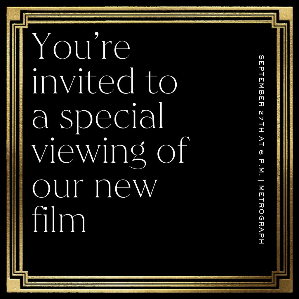 Gold Trimmed - Viewing Party Invitation | Send online instantly | RSVP ...