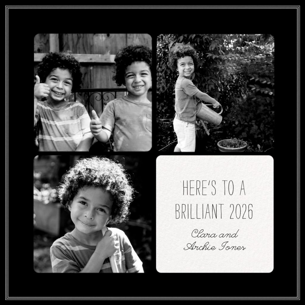 Window Pane Card