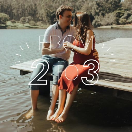 From Two to Three | Send online instantly | Free tracking