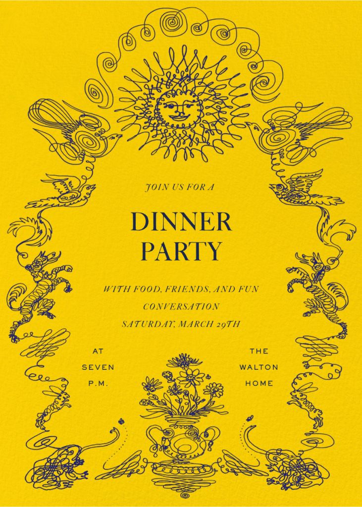 Solar Celebration - Party Invitation | Send online instantly | RSVP ...