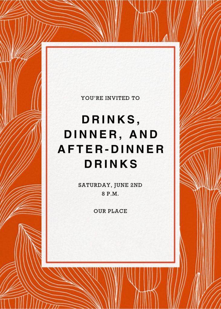 Garden Threads - Party Invitation | Send online instantly | RSVP tracking