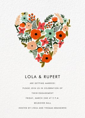 Rifle Paper Co. Invitations | Send online instantly | RSVP tracking