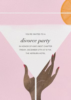 Divorce Party Invitations & Templates | Send online instantly | RSVP ...