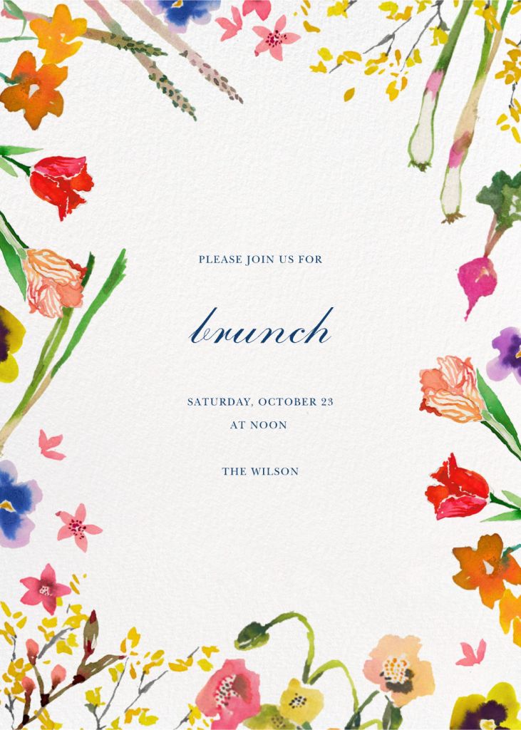 Spring Market - Happy Menocal - Get-Together Invitation | Send online ...